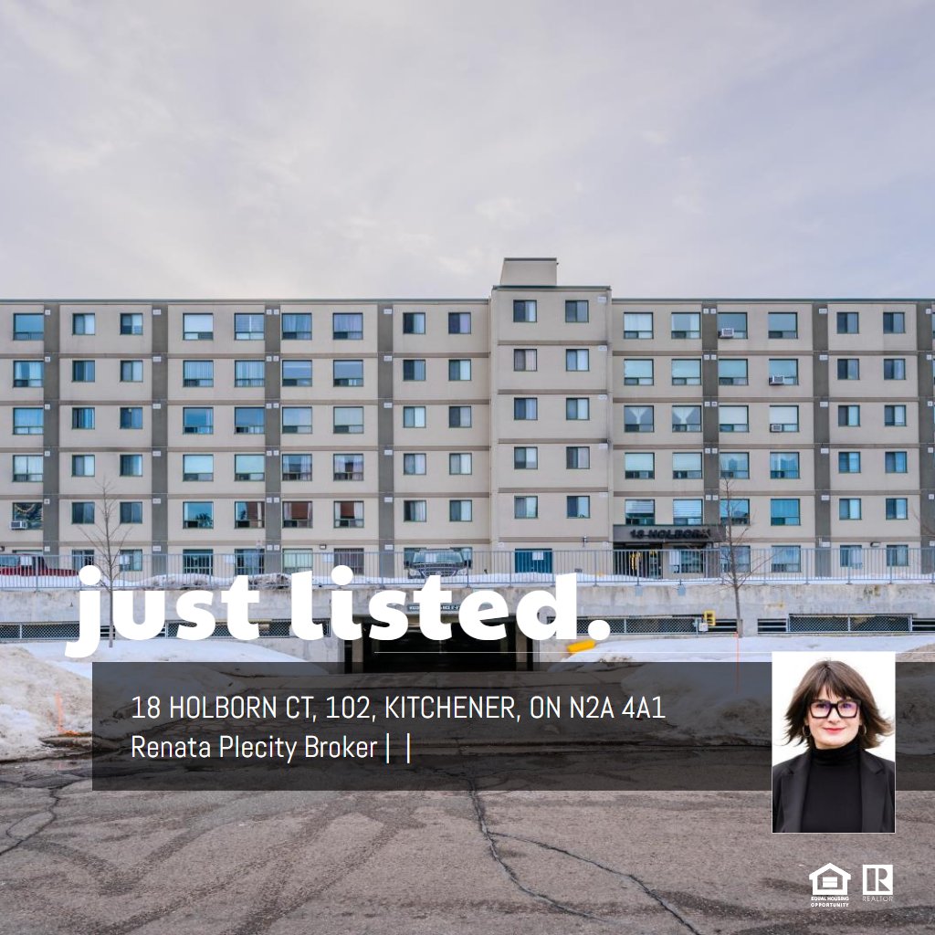 18 Holborn Ct, 102, Kitchener, ON N2A 4A1