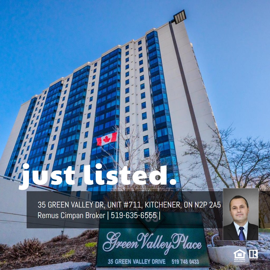 35 Green Valley Dr, Unit #711, Kitchener, ON N2P 2A5