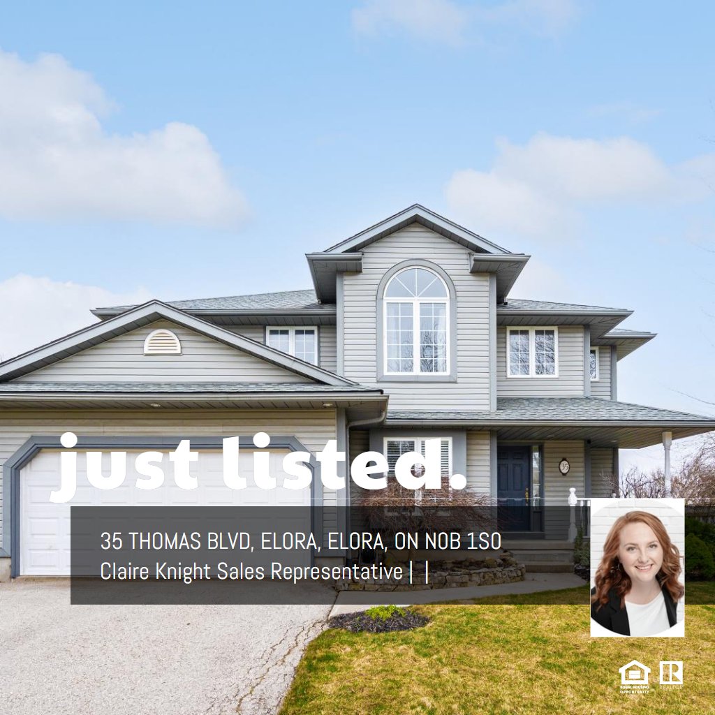 35 Thomas Blvd, Elora, Elora, ON N0B 1S0