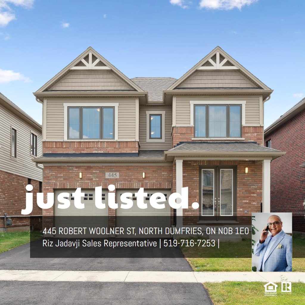 445 Robert Woolner St, North Dumfries, ON N0B 1E0