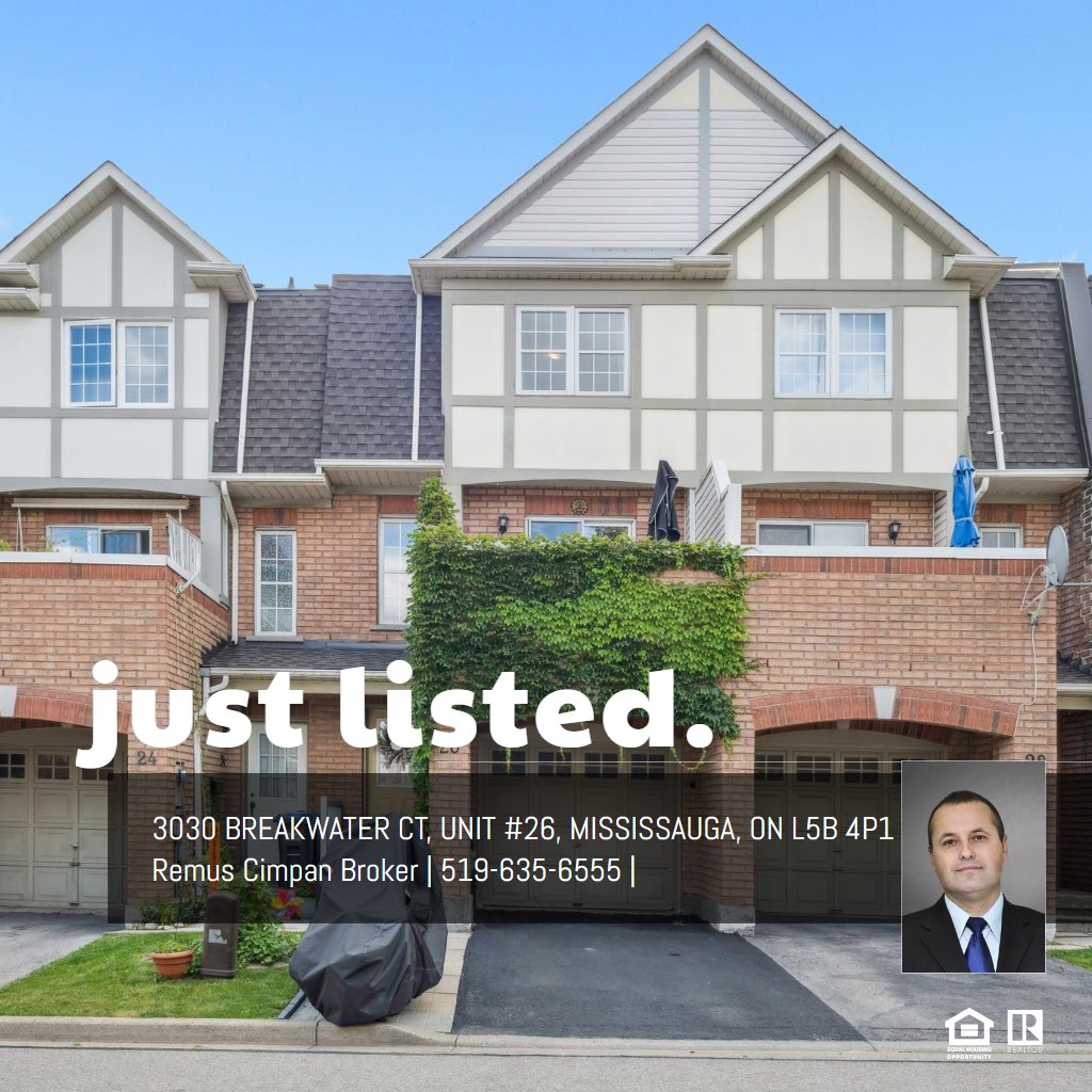 3030 Breakwater Ct, Unit #26, Mississauga, ON L5B 4P1